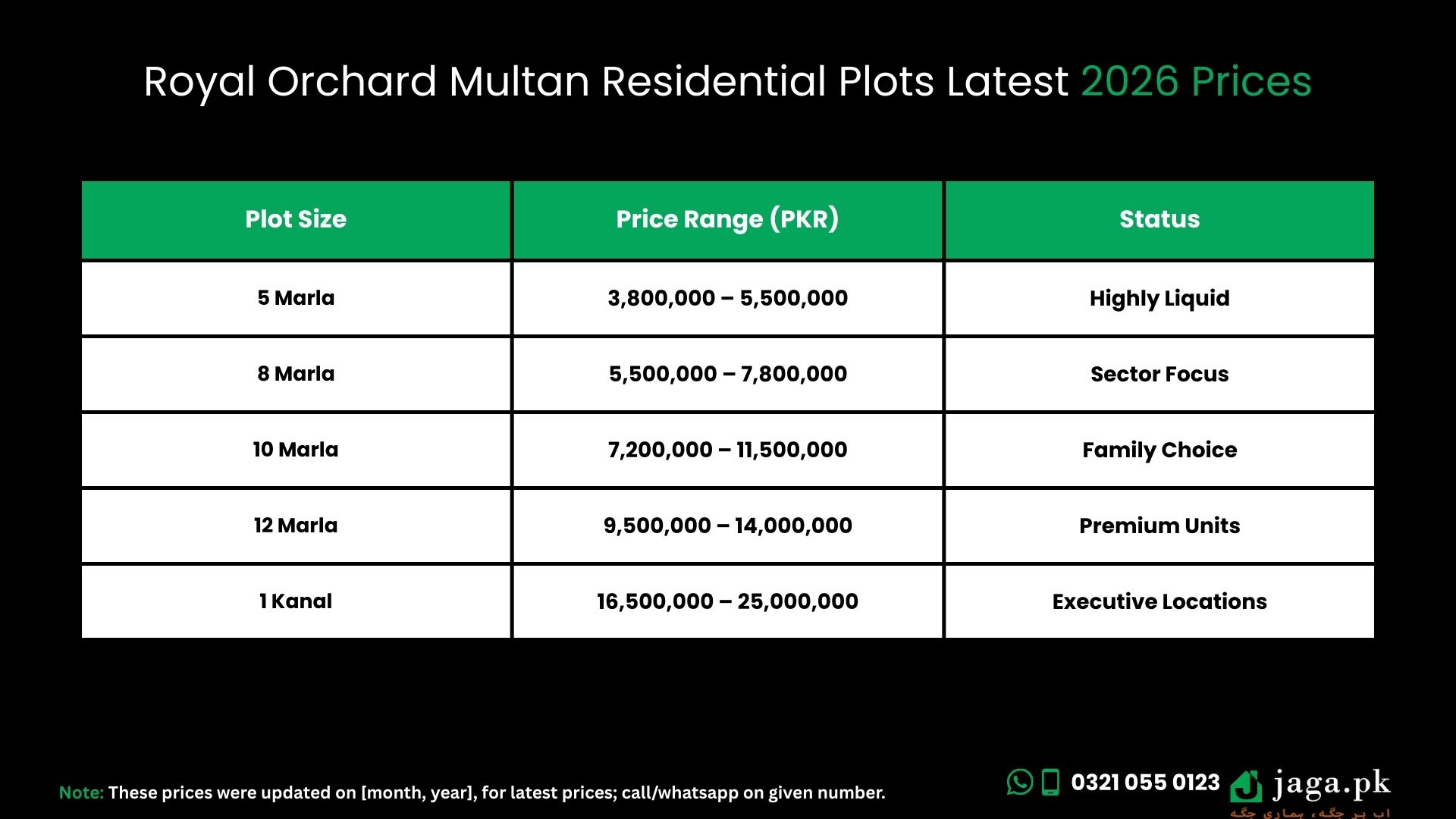 Royal Orchard Multan |Payment Plan / Prices |Location Map |Info 2026