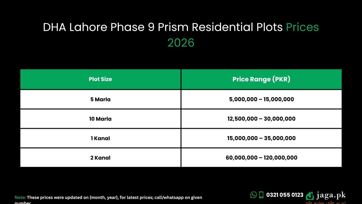 DHA Lahore Phase 9 Prism |Location |Payment Plan |Details 2026